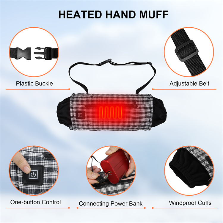 Wholesale Heated Hand Muff for Outdoor Hunting Camping MTECG013
