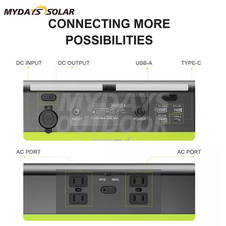 Custom Portable Power Station MSO-82- Mydays Outdoor