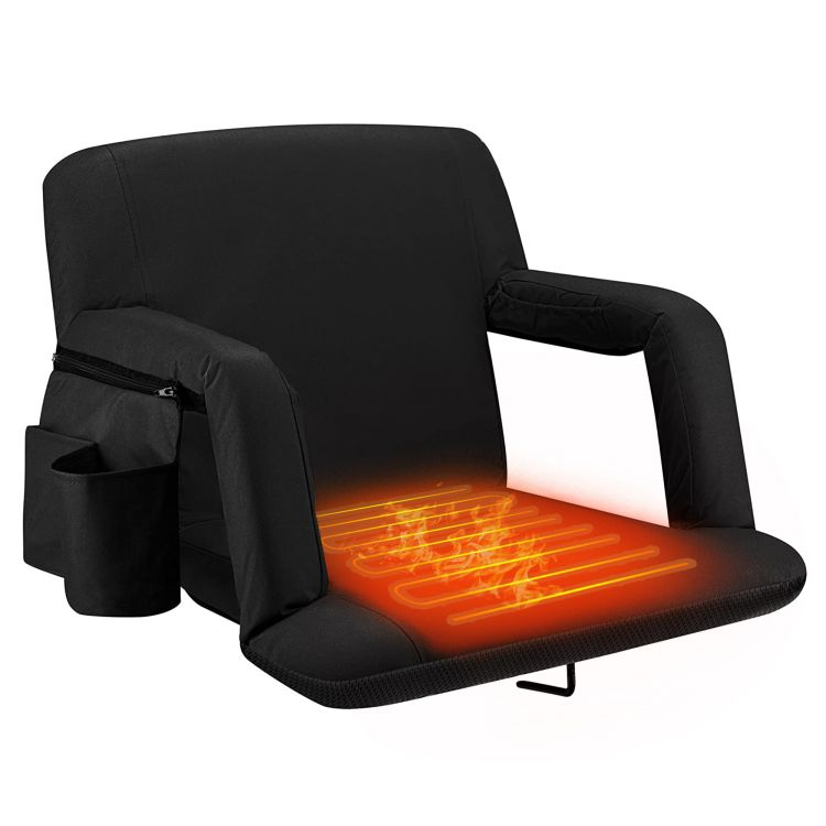 Wholesale Heated Foldable Reclining Stadium Seat MTECC011